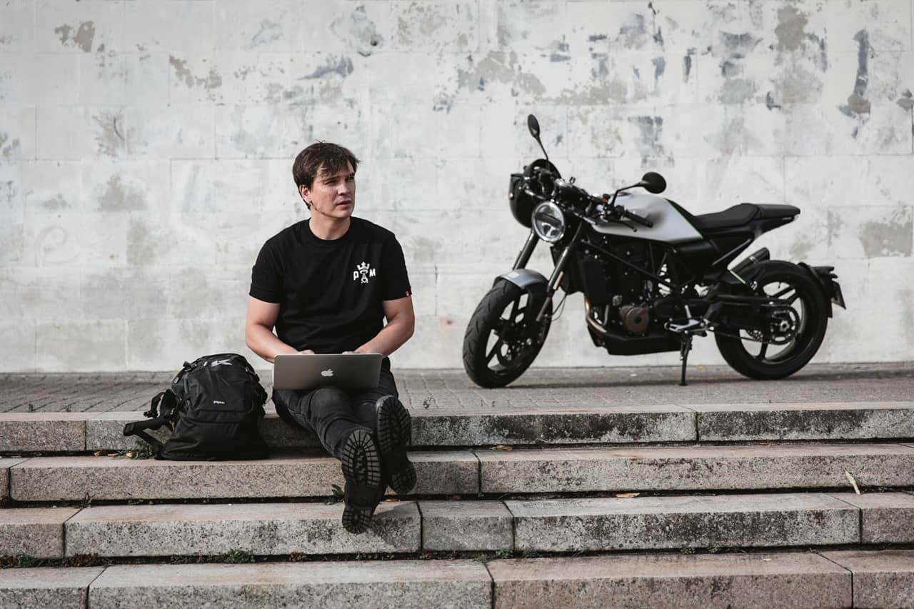Motorcycle Backpack For a Creative Entrepreneur's Lifestyle | Pando Moto
